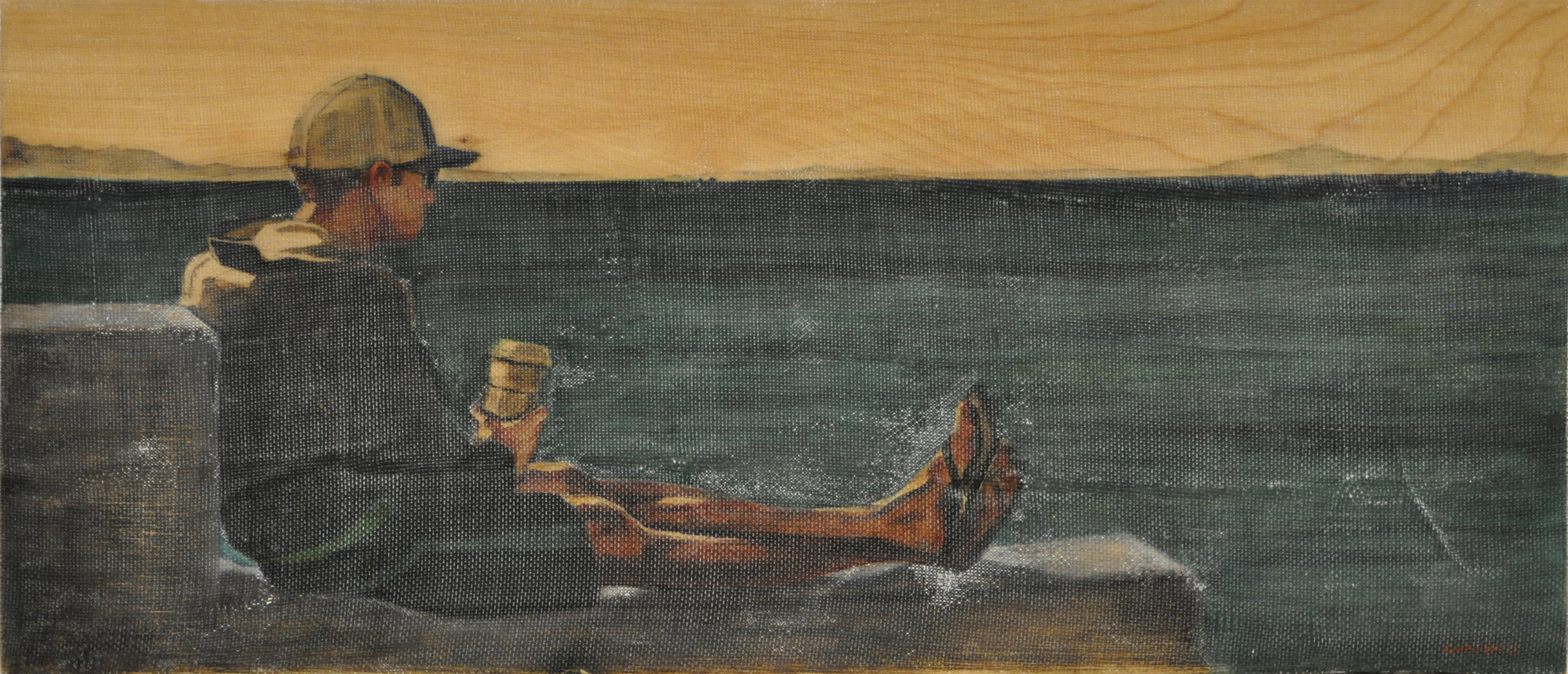 Paintings on Wood | Chloe Chapin | Portraits
